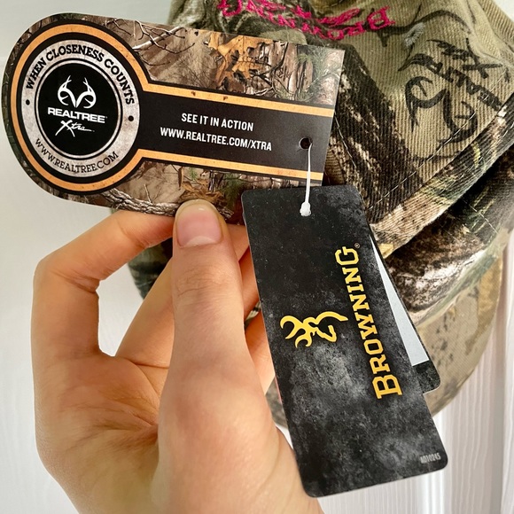 Browning | Accessories | Browning Nwt For Her Realtree Camo Hunting Hat ...